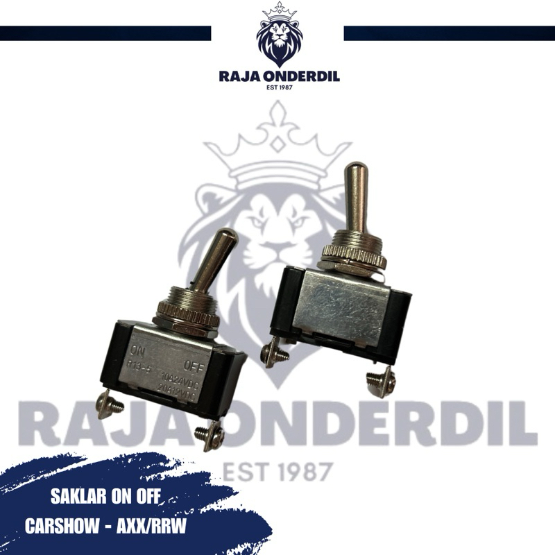 Jual CS-122013 SAKLAR ON OFF 10A 24V DC 20A 12V CARSHOW TOGGLE SWITCH ...
