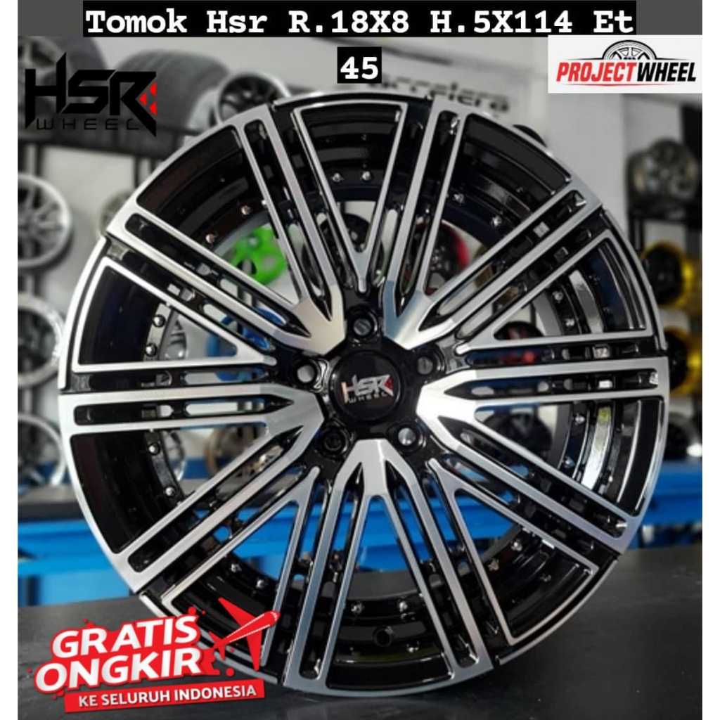 Jual Velg Pelek Racing Mobil Alphard Vellfire Nav 1 Ring 18 Hsr Tomok | Shopee Indonesia