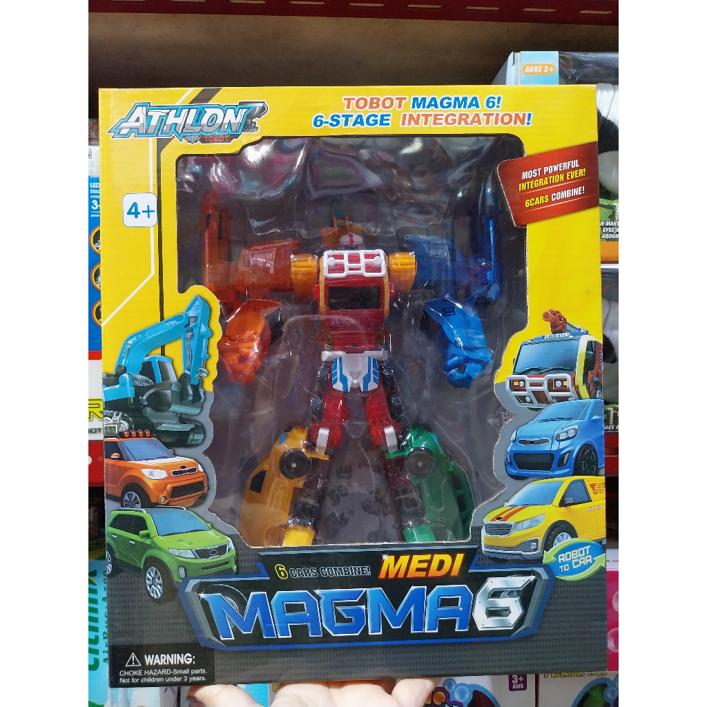 Jual TOBOT MAGMA 6 | Shopee Indonesia