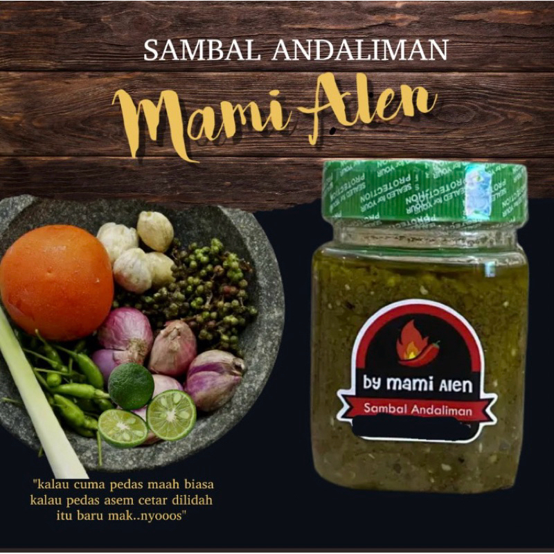 Jual Sambal Andaliman By Mami Alen 150ml | Shopee Indonesia