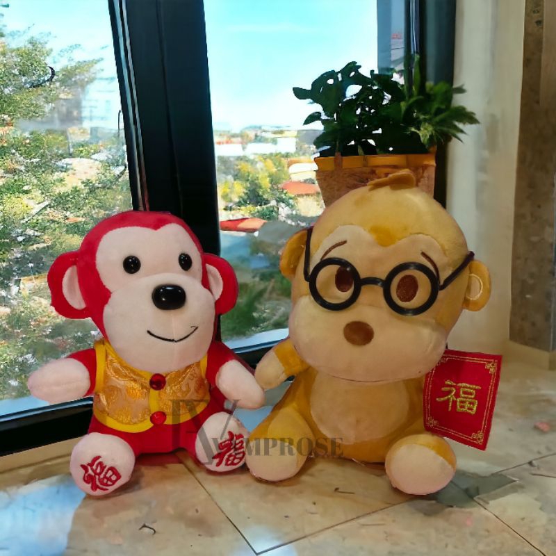 Jual Boneka CNY Shio | Monkey Zodiac Doll | Shio Monyet | Monkey Shio ...