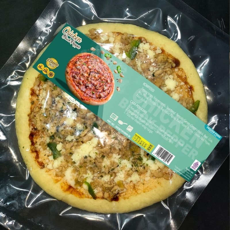 Jual D'Cheese Pizza Keju Pepperoni Tuna Meat Murah Enak Halal Diameter ...