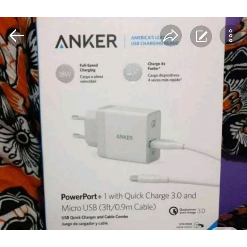 Jual charger ANGKER | Shopee Indonesia