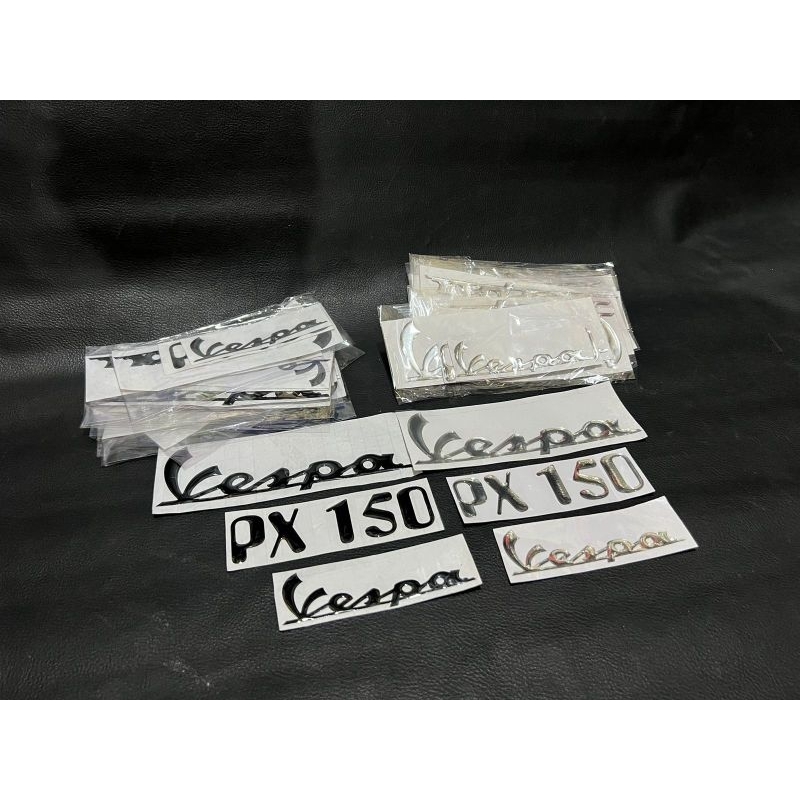 Jual Emblem logo stiker sticker cutting lapis resin vespa new px px ...
