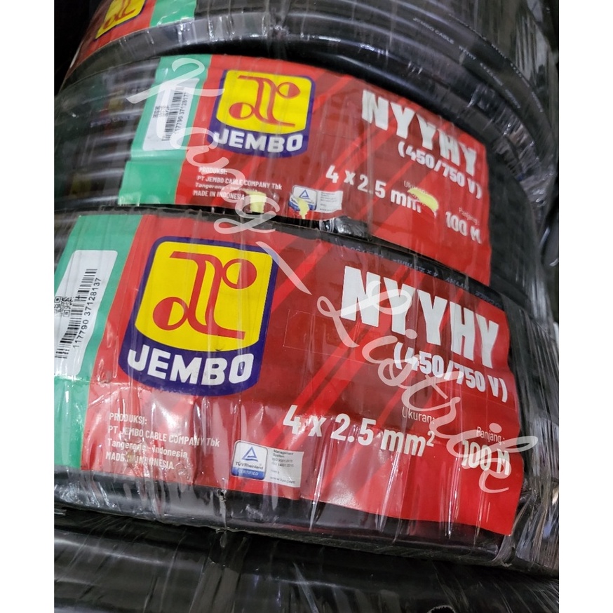 Jual Kabel NYYHY Jembo 4x25 PerMeter Kabel Serabut 4x25 | Shopee Indonesia