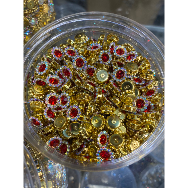 Jual Payet cangkang matahari 100pcs 10mili/payet cangkang bunga ...