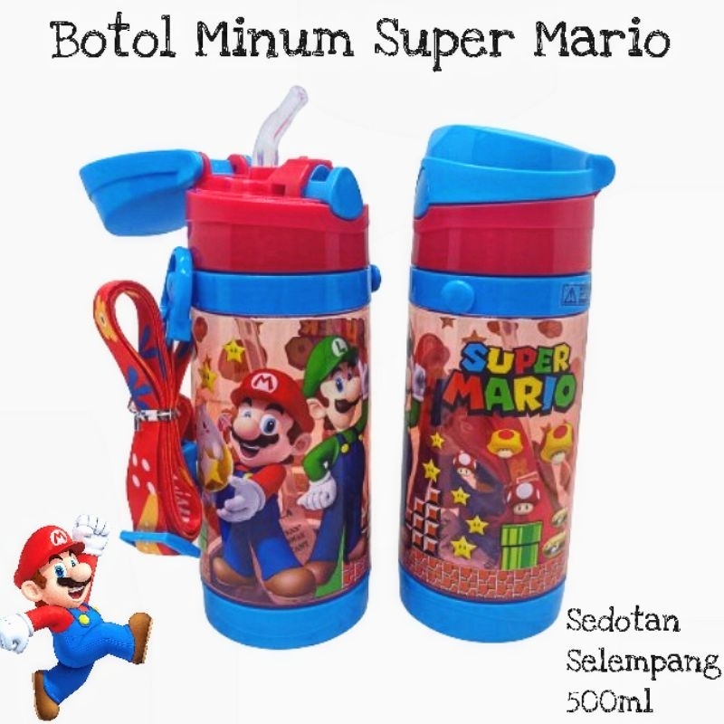 Jual botol minum mario bross | Shopee Indonesia