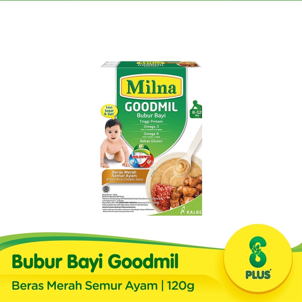 Jual Milna Bubur Reguler Tim, WGAIN, Goodmil 6+ 8+ 9+ 12+ mpasi bayi ...