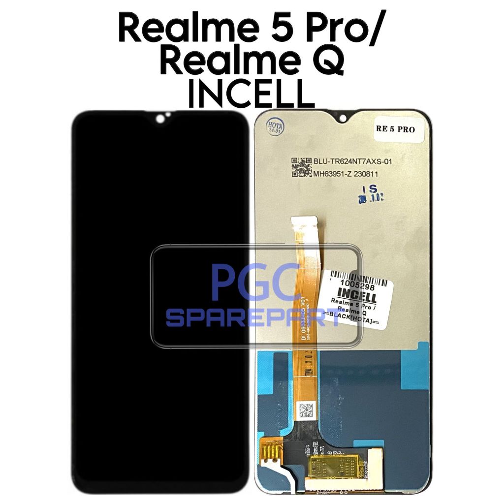 Jual LCD Touchscreen Realme 5 Pro / Realme Q / RMX1971 / RMX1973 ...
