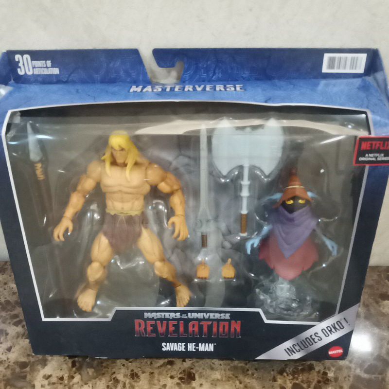 Jual savage he man revelation masters of universe orko mattel | Shopee ...