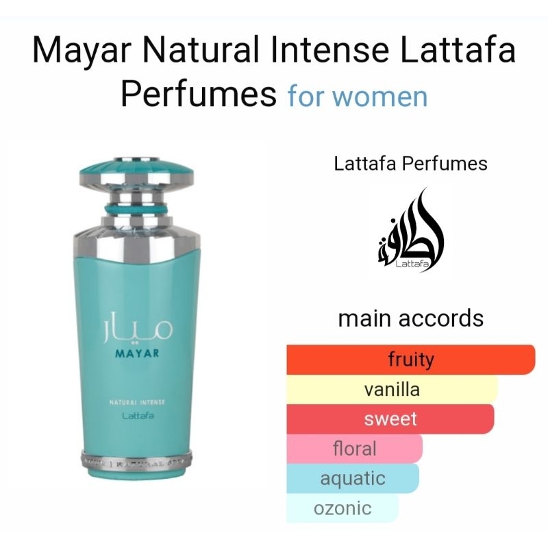 Jual MAYAR NATURAL INTENSE decant 5ml | Shopee Indonesia