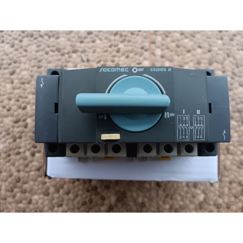 Jual Change over swith 4x 40A socomec COS Switch pengganti Dari Arus ...