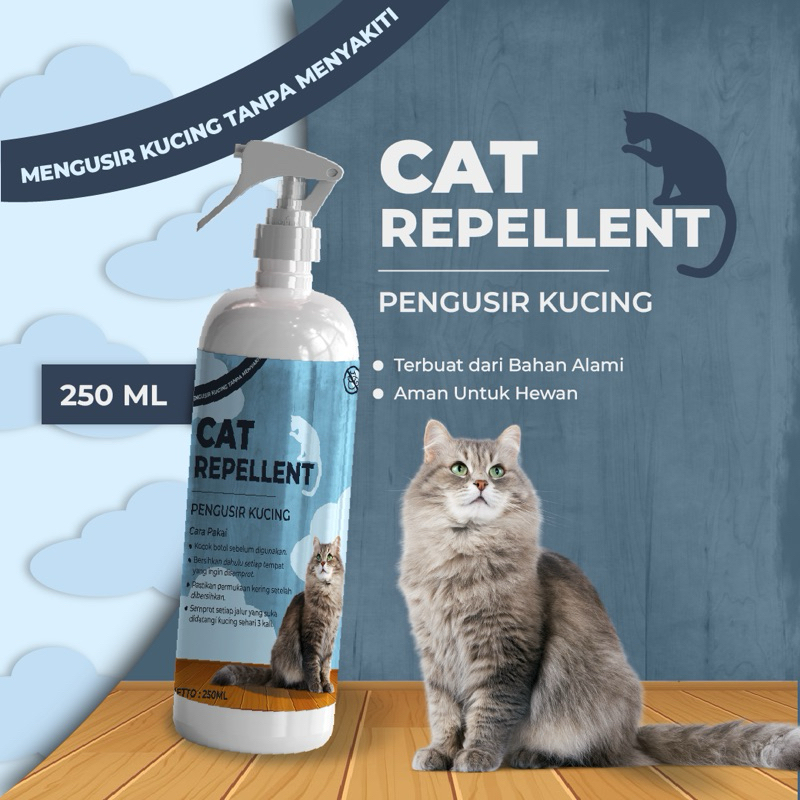 Jual Pengusir Kucing Cat Repellent 250Ml Spray Anti Kucing | Shopee ...