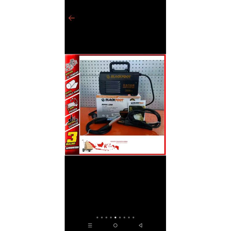 Jual mesin las blackfoot | Shopee Indonesia