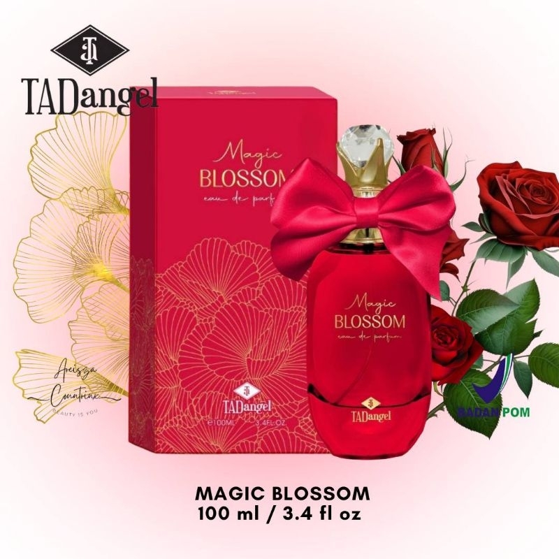 Jual Tad Angel By Afnan Magic Blossom for Women EDP 100ml | Shopee ...
