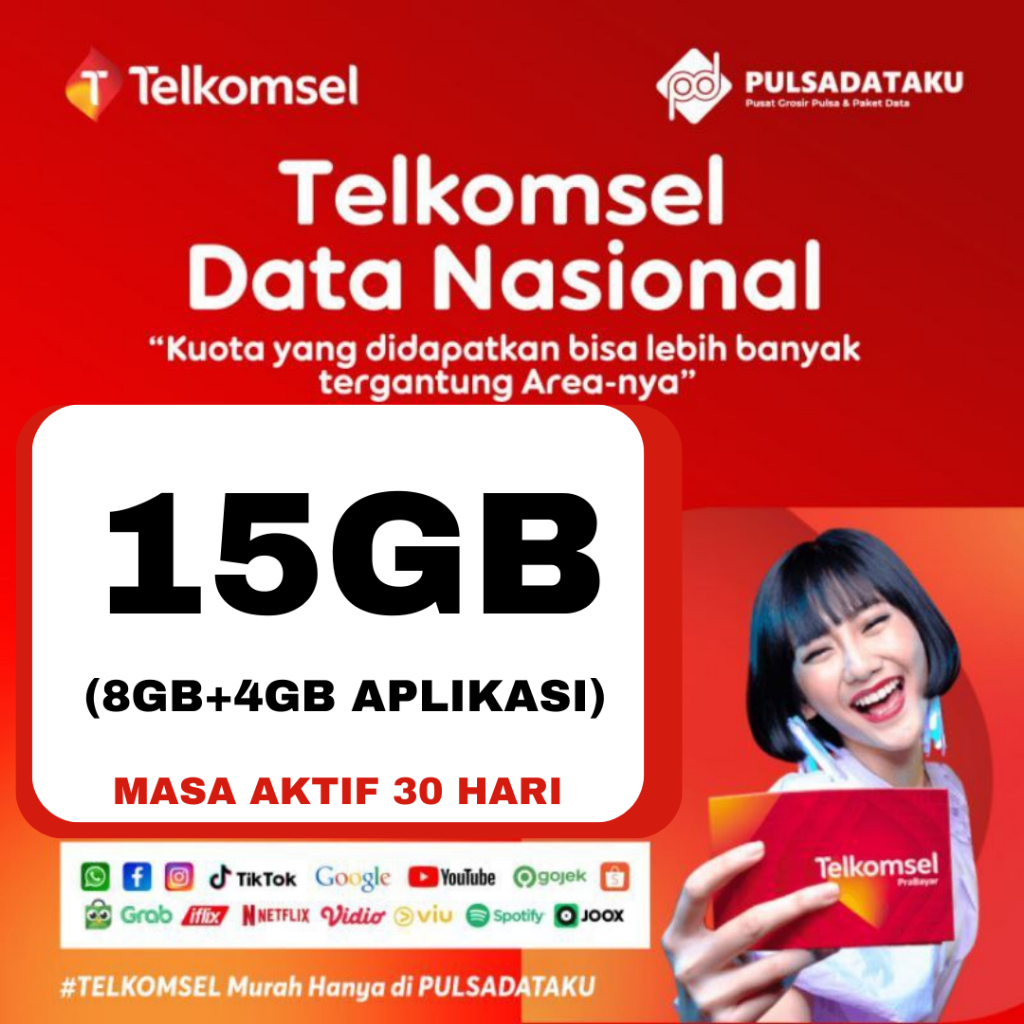 Jual TELKOMSEL DATA FLASH 24 JAM NASIONAL MURAH PROMO 1GB 2GB 3GB 4GB ...
