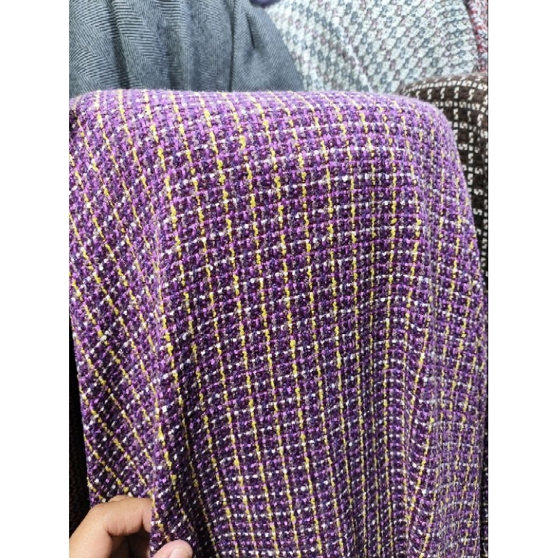 Jual Bahan Kain Tweed Acrylic Limited!! | Shopee Indonesia