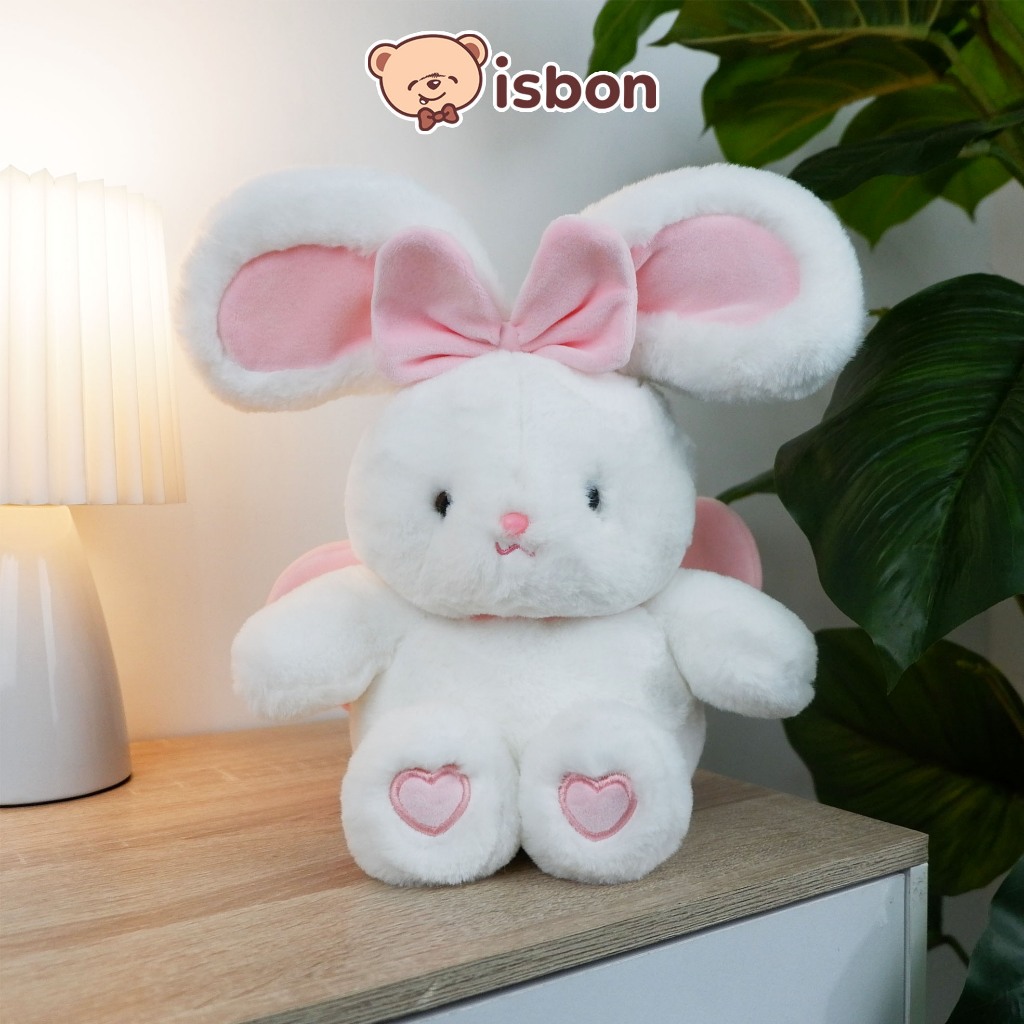Jual ISTANA BONEKA Rabbit FLOOPY RIBBON BUNNY WHITE PINK Pita Cantik ...