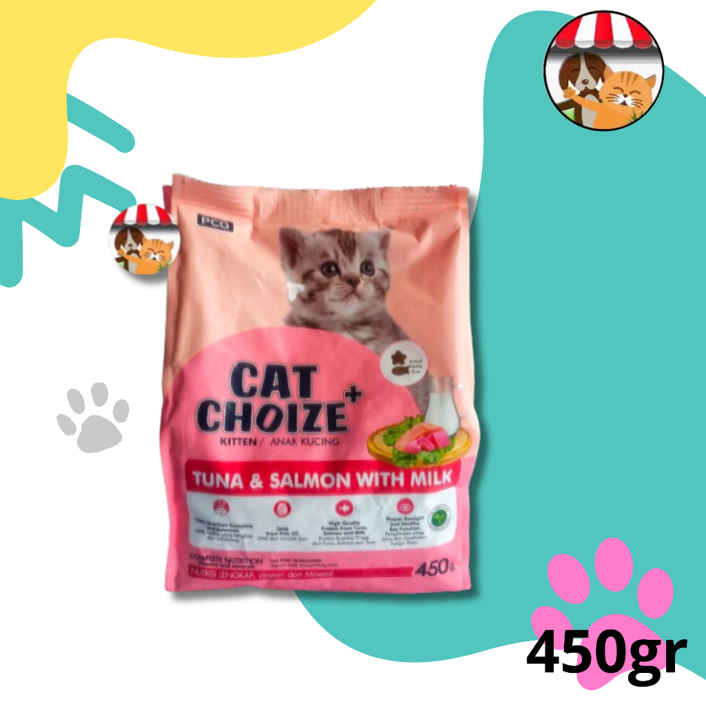 Jual Cat Choize Plus Kitten Makanan Anak Kucing Tuna & Salmon with Milk ...