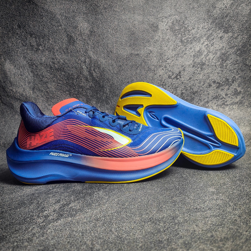 Jual Sepatu Running 910 Nineten Haze Tempo (Biru/Merah/Kuning) | Shopee ...