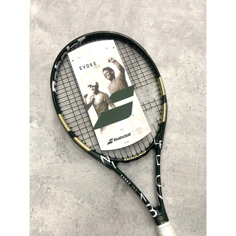 Jual Raket Tenis BABOLAT Evoke 102 Wimbledon (Original) | Shopee Indonesia