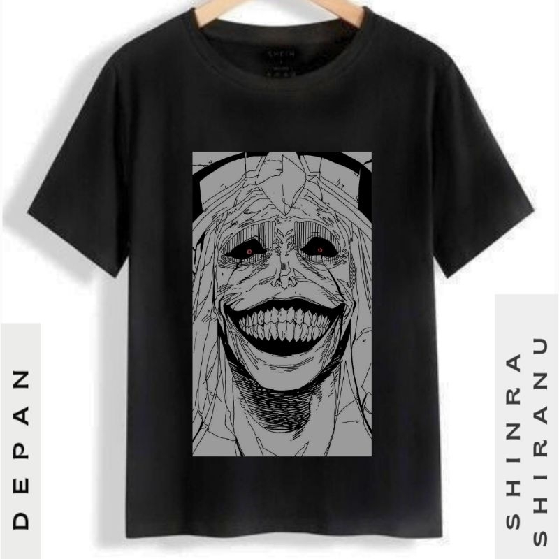 Jual Kaos Anime Solo Leveling Statue Of God Smile - Shinra Shiranu ...