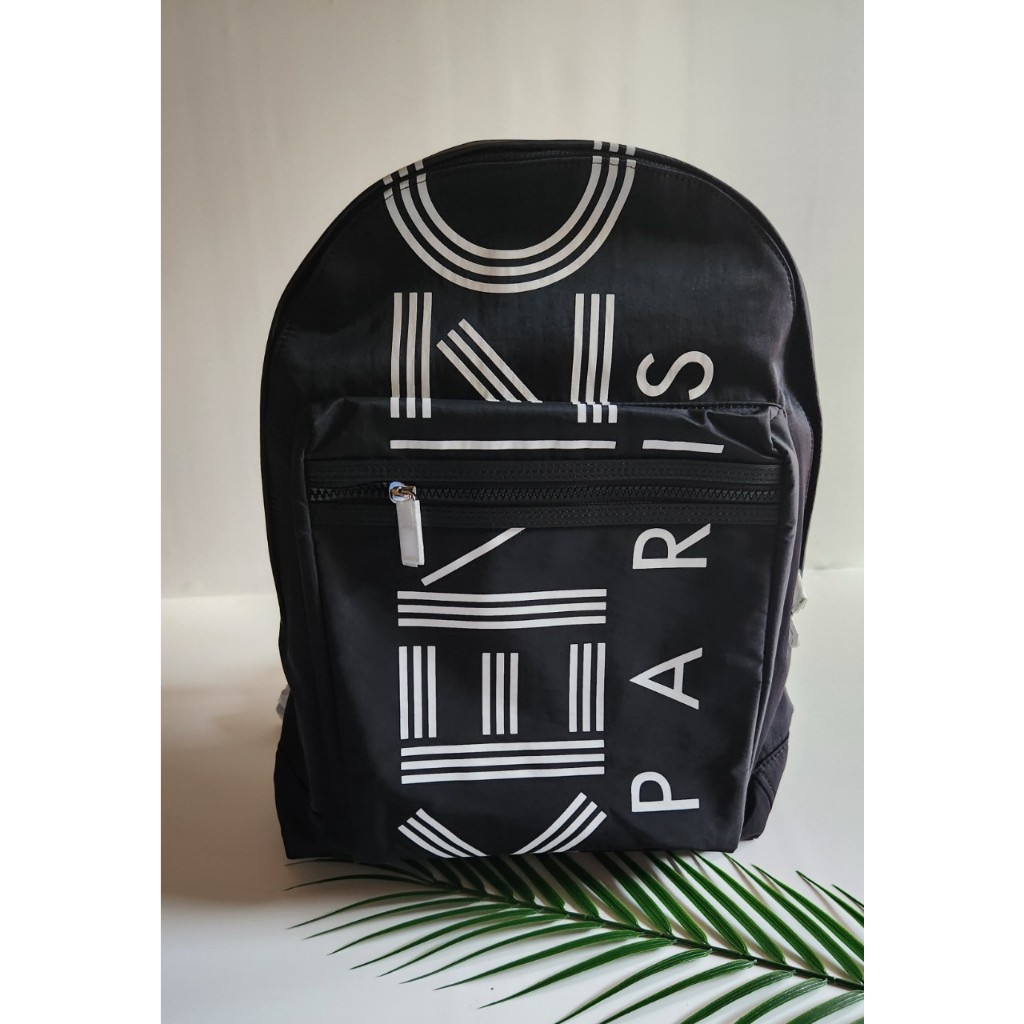 Jual Tas Ransel Branded Kenzo BP Backpack Black 100% Original | Shopee ...