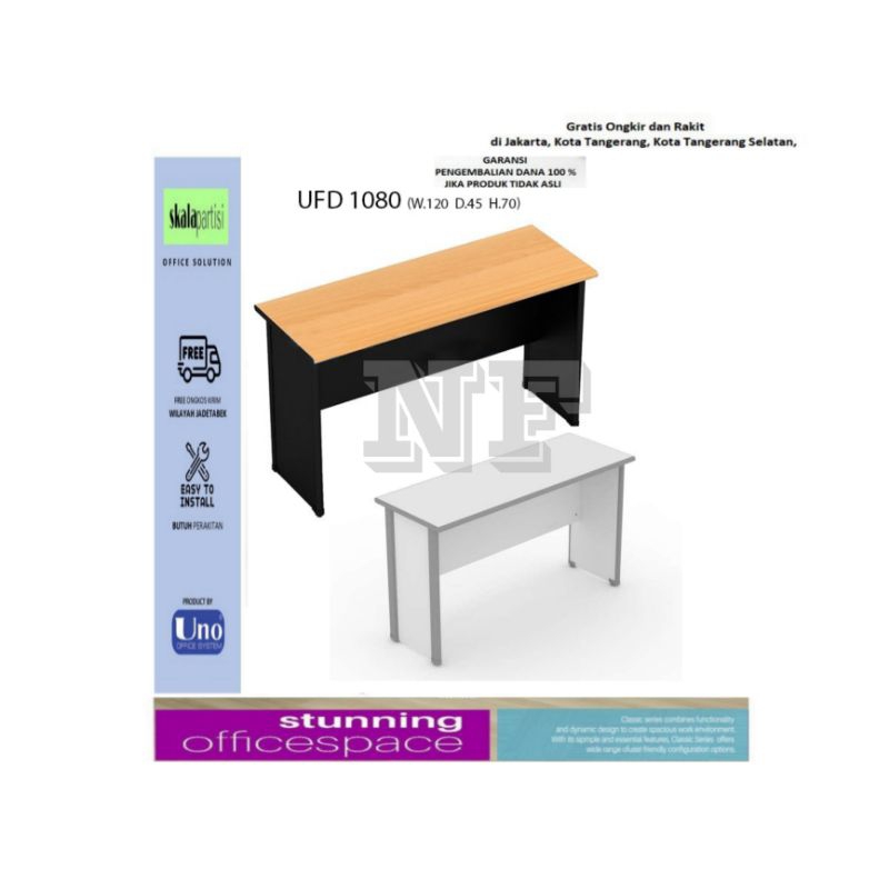 Jual MEJA SAMPING UNO CLASSIC UOD 1080 / 1030 MEJA KANTOR SAMPING MEJA ...