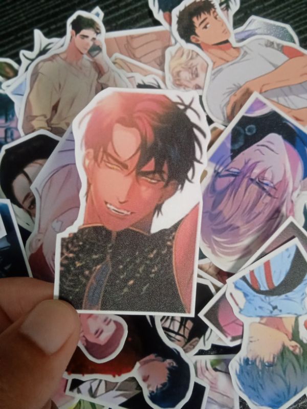 Jual (15 pcs)Custom Stickers Webtoon Manhwa Manhua Yaoi/bl | Shopee ...