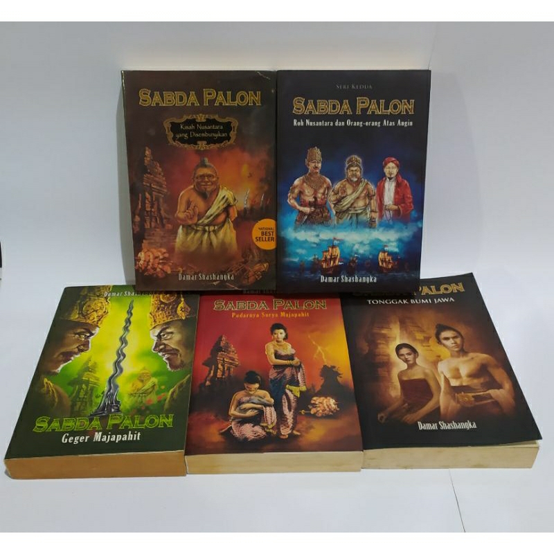 Jual Novel Sabda Palon Misteri Kehancuran Majapahit - Damar Shashangka ...