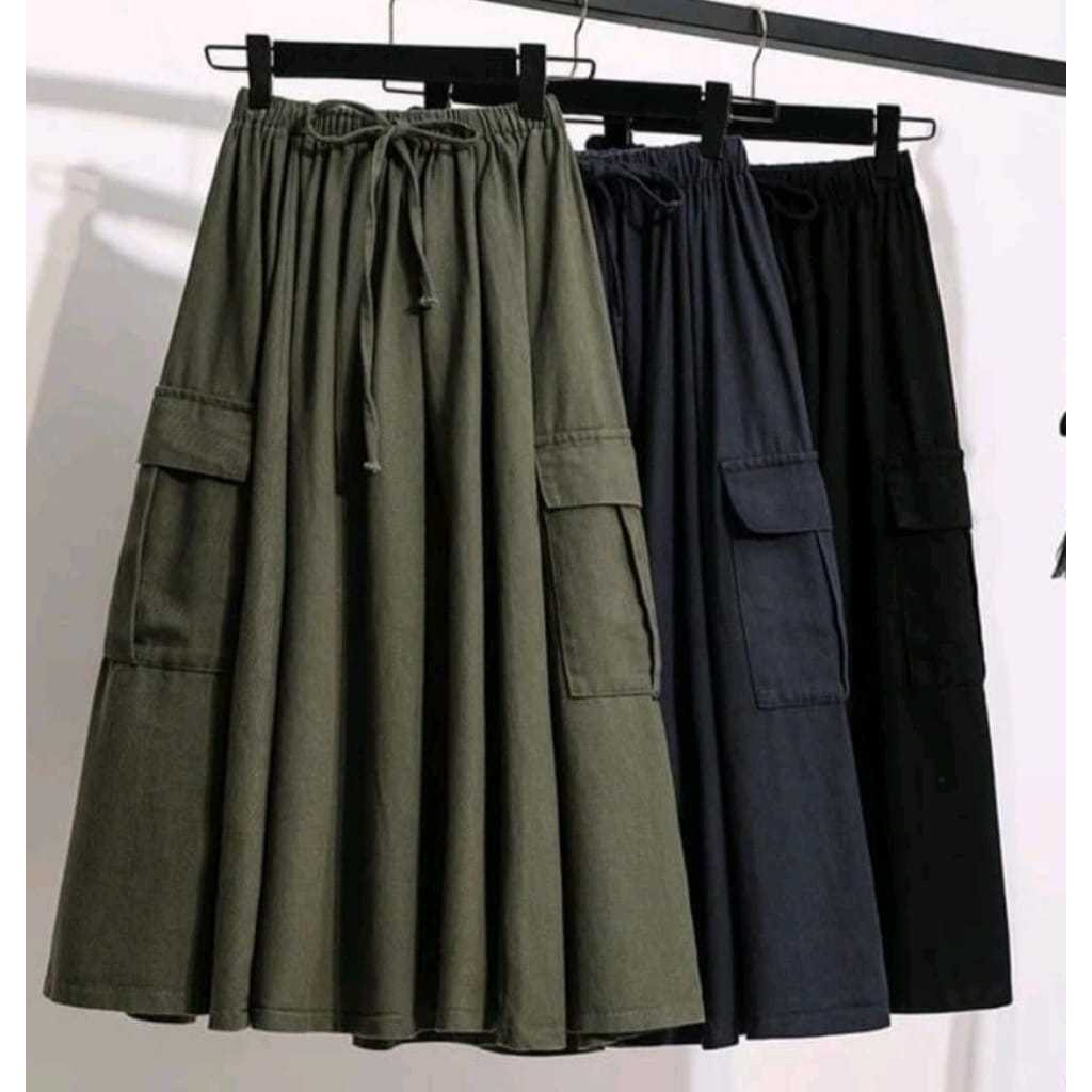Jual ROK CARGO CRINCLE PREMIUM TERBARU // ROK CARGO WANITA | Shopee ...