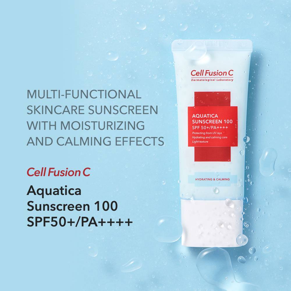 Jual CELL FUSION C - Aquatica Sunscreen SPF50+ / PA++++ (Big 50ml ...