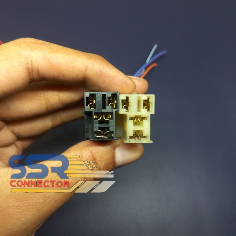 Jual SOCKET SOKET RELAY RILEY KAKI 4 OMRON DENSO MITSUBA UNIVERSAL ...