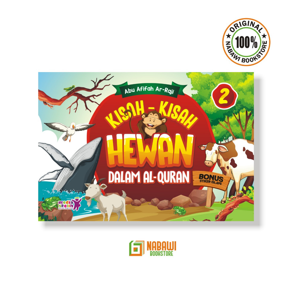 Jual Buku Bacaan Anak Islam | Penerbit Media Sholih - Kisah Hewan Dalam Al-Quran Jilid 2 (Bonus ...