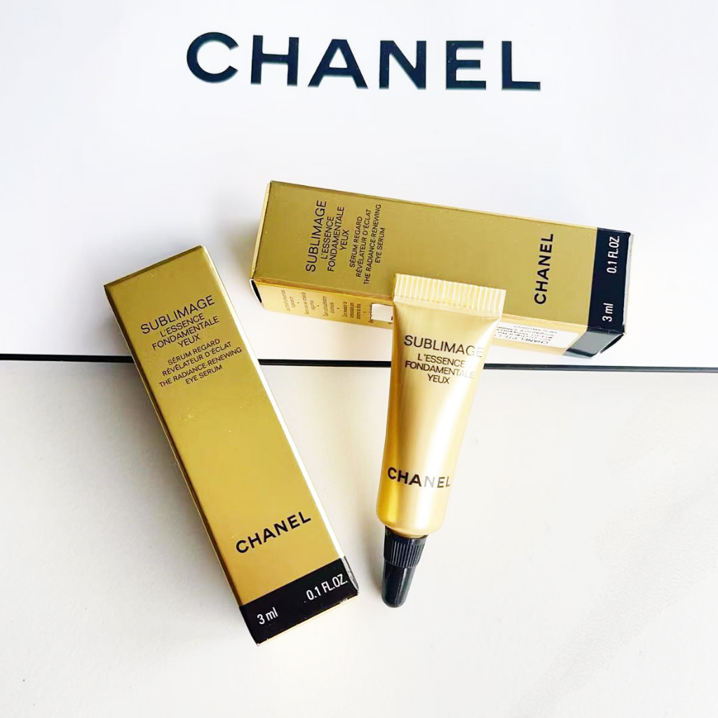 Jual CH4N*L SUBLIMAGE THE RADIANCE RENEWING EYE SERUM 3ML | Shopee ...