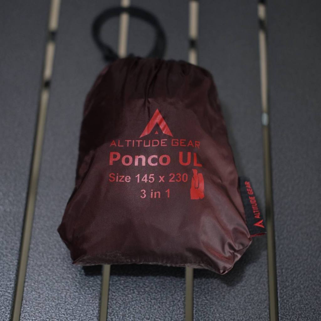 Jual Jas Hujan Poncho Ultralight 3in1 anti tembus Altitude gear 145cm x ...
