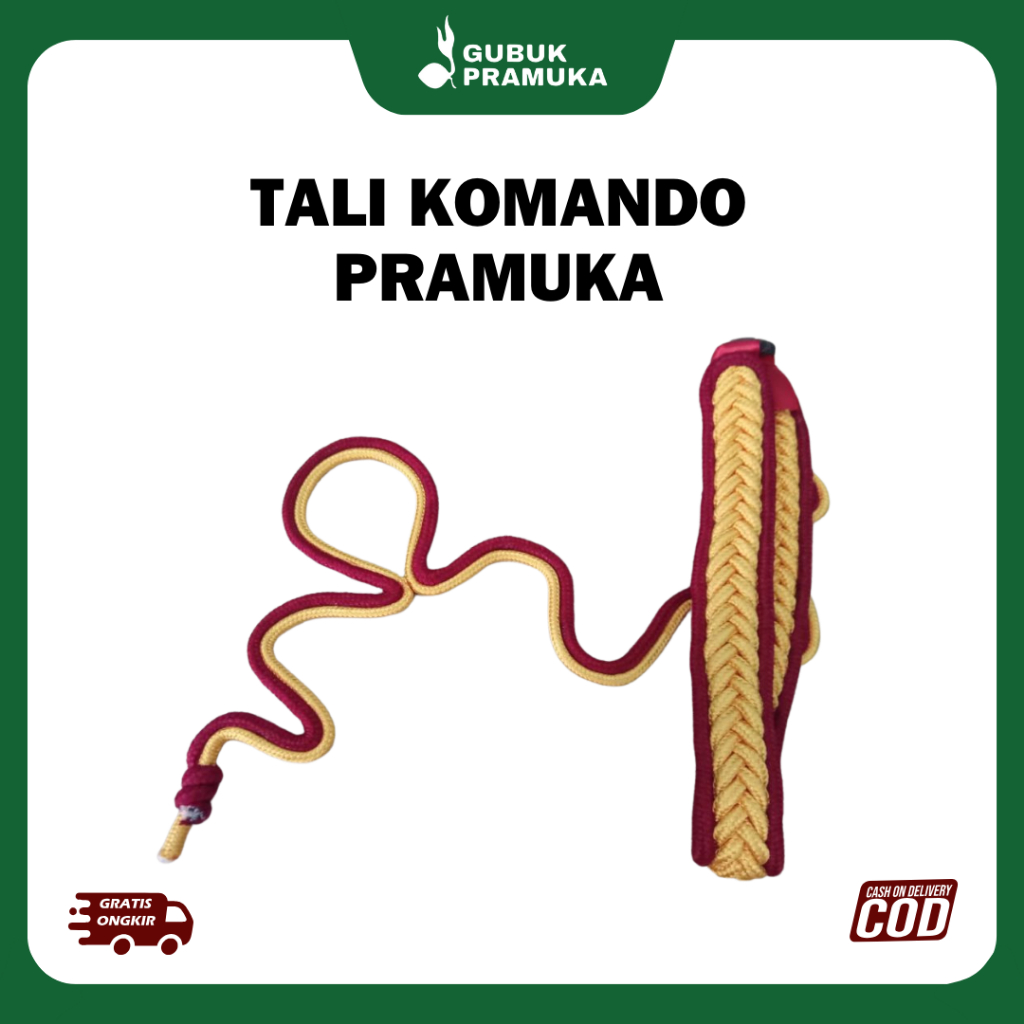 Jual Tali Komando Pramuka Variasi Koor Tni Polri Sekolah Taruna ...