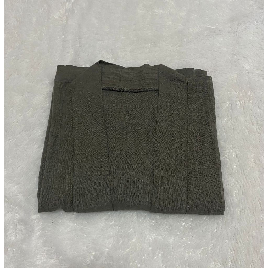 Jual Belia Outer Crop Wanita Lengan 3/4 - Baju Atasan Wanita Korean Style - Outer Cardigan ...