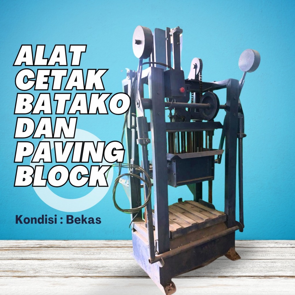 Jual Alat Mesin Cetak Batako dan Paving Block | Shopee Indonesia