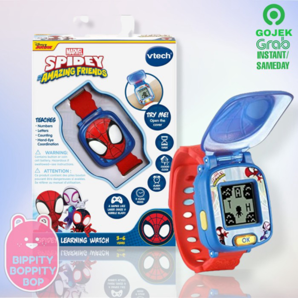 Jual Unik VTech Spidey and His Amazing Friends Spidey Learning Watch Limited | Shopee Indonesia