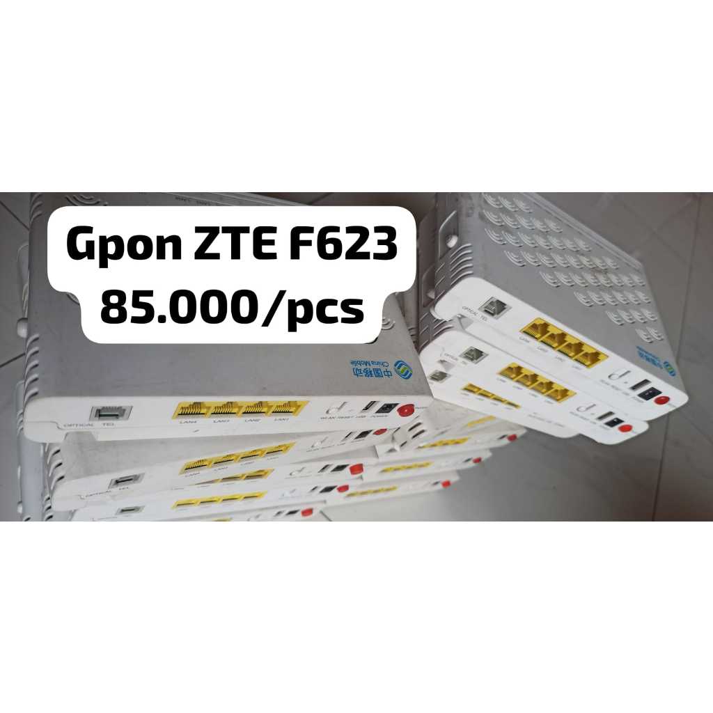 Jual modem GPON ZTE F623 | Shopee Indonesia