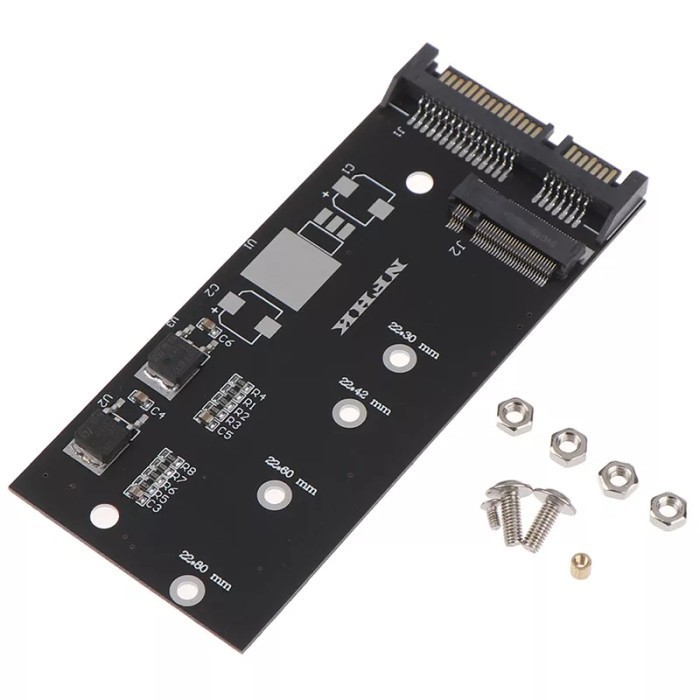 Jual ADAPTER CONVERTER SSD M.2 NGFF SATA to SATA 3.0 6GB/s M2 Laptop ...