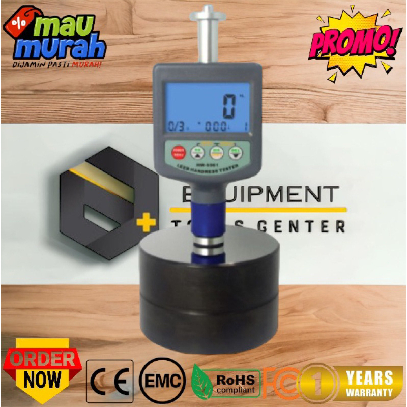 Jual Leeb Hardness Tester HM-6561 Ukur kekerasan besi Meter Gauge ...