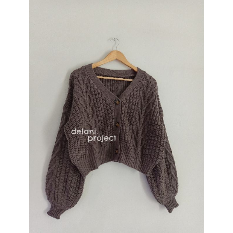 Jual Jiminie Crop Cardi Delani.project | Shopee Indonesia