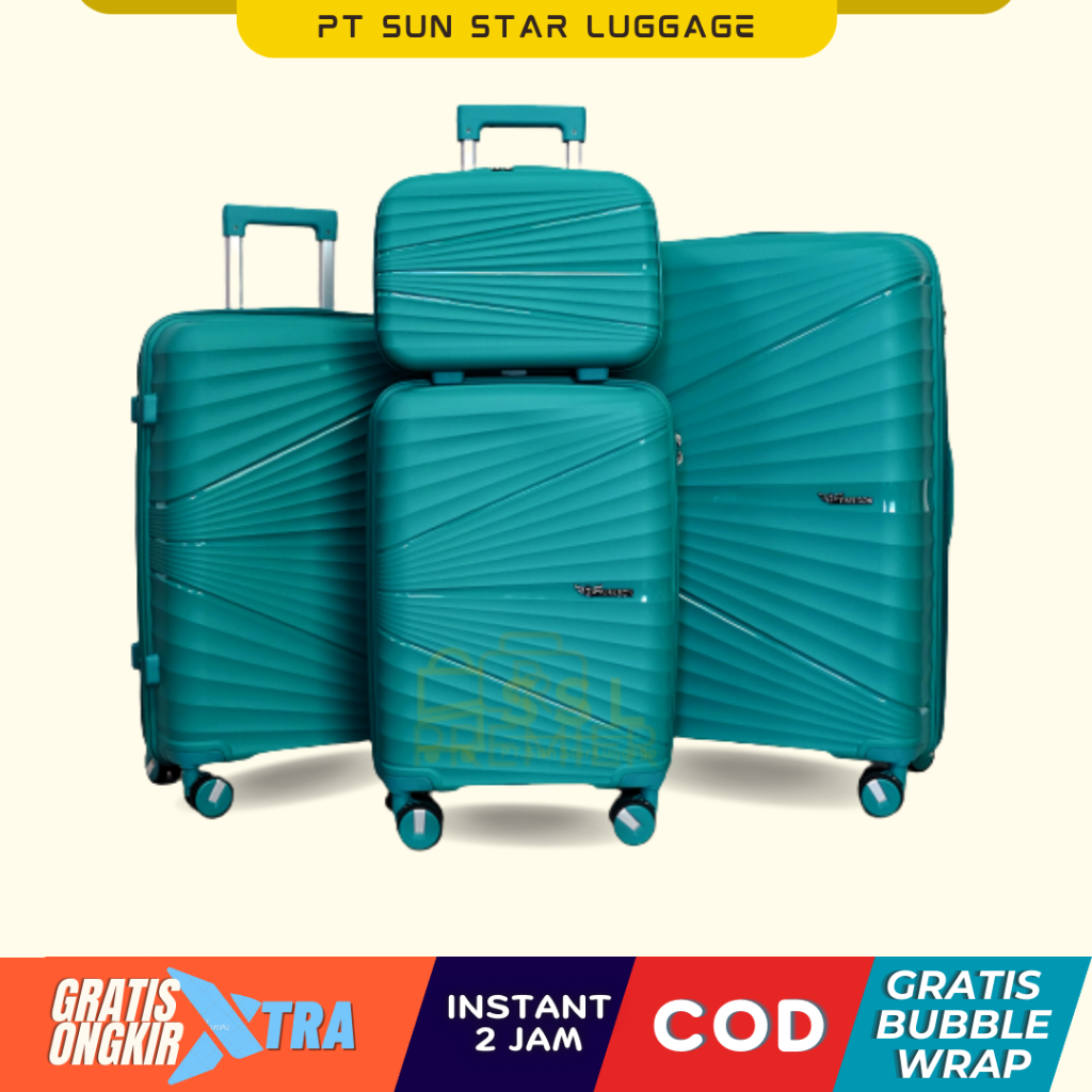 Jual Koper Anti Pecah Ukuran Bagasi/ Koper Anti Banting Ukuran Kabin ...