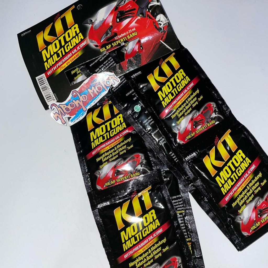 Jual KIT MOTOR MULTIGUNA 25ML SASETAN SACHET PENGKILAP BODI HARGA ...