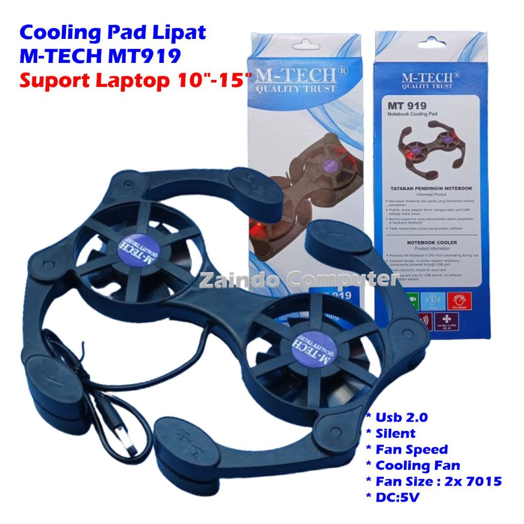 Jual COOLING PAD MINI LIPAT KEPITING - FAN LAPTOP LIPAT - COOLING PAD ...