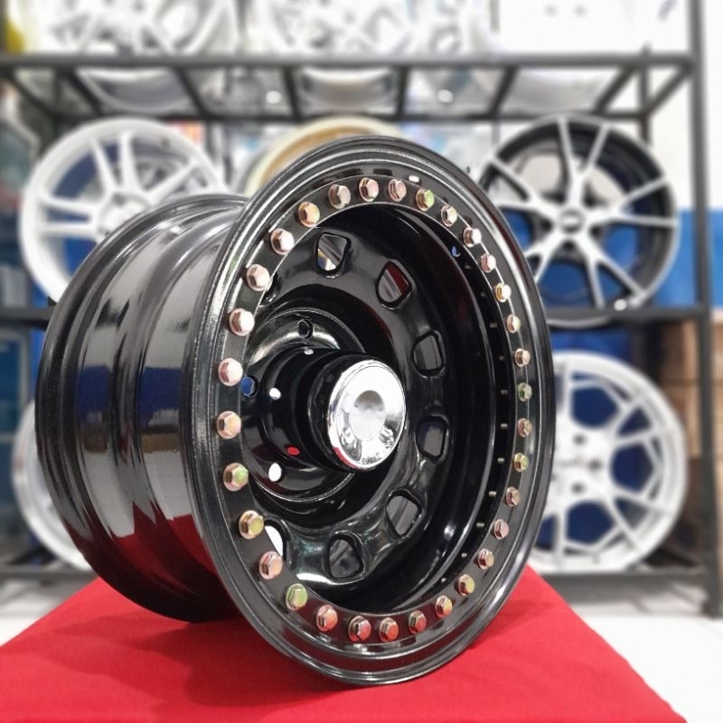 Jual Velg Mobil Kaleng Beadlock Mokupo Ring 15 Pcd 5x139 Buat Escudo ...