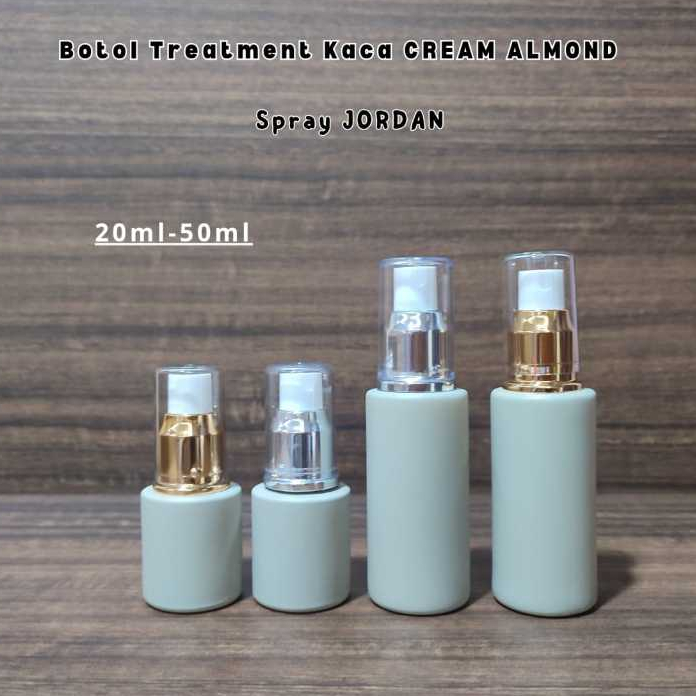 Jual Botol Spray Botol Cream 20ml 50ml Botol Skincare Botol Kaca Cream ...