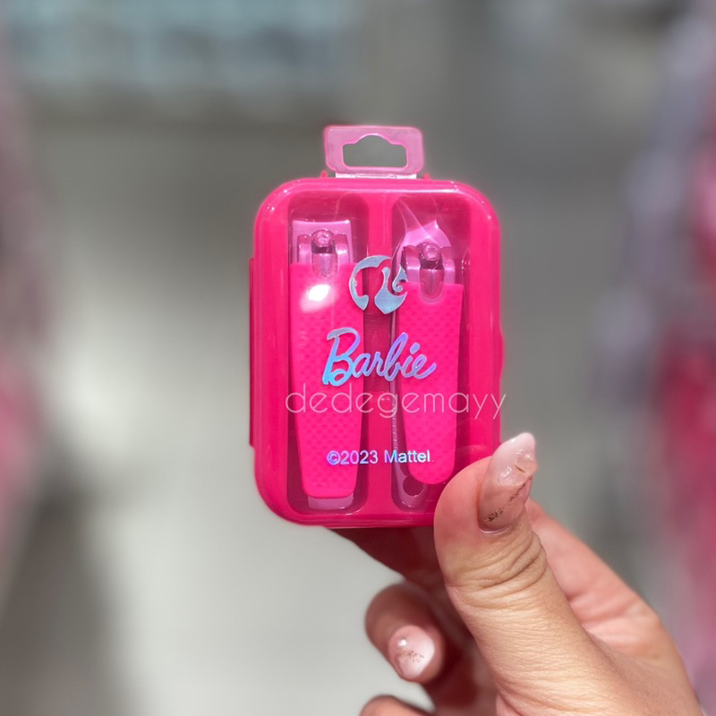 Jual Miniso x Barbie - Nail Clipper / Gunting Kuku Barbie isi 2 ...